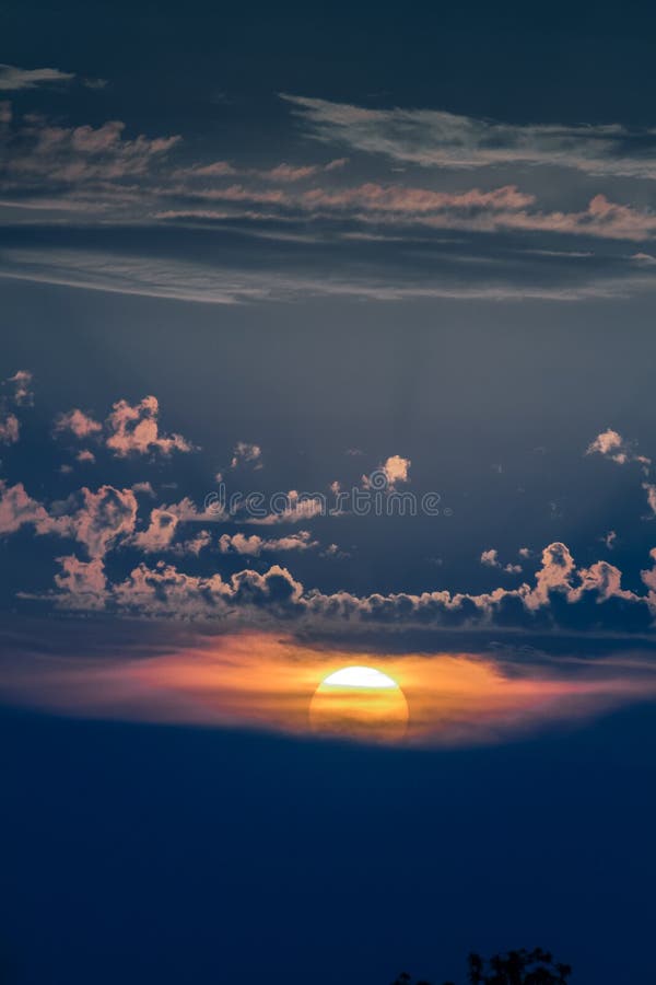 Dramatic sunset stock photo. Image of sunset, warm, light - 101311166