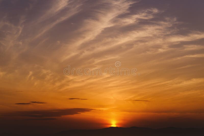 Dramatic sunset sky. stock image. Image of inspiring - 106685201