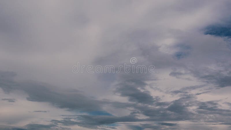 Dramatic Sunset Sky Transition with Changing Clouds Stock Footage ...