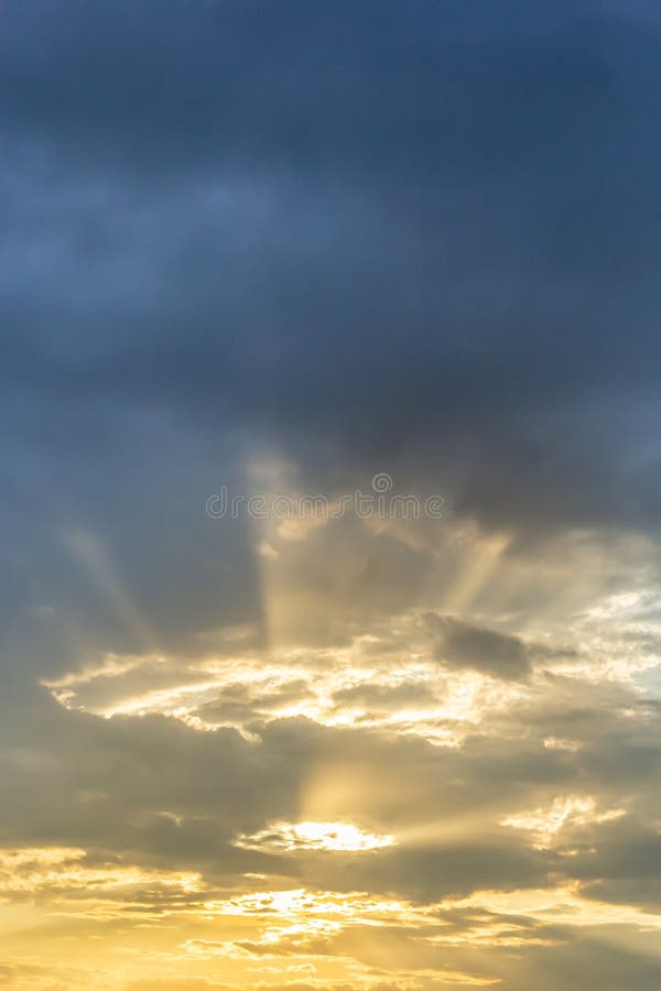 Dramatic Sunset and Sunrise Sky Stock Image - Image of color, scene ...