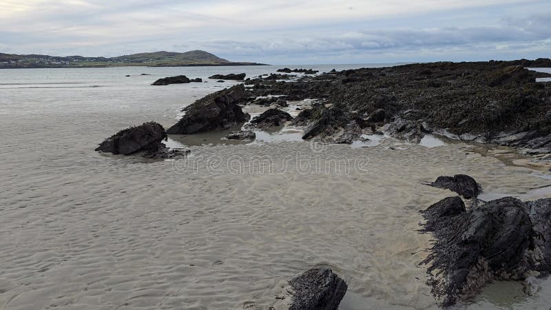 Dramatic Sunset and Waves at Narin Strand by Portnoo, County Donegal in ...