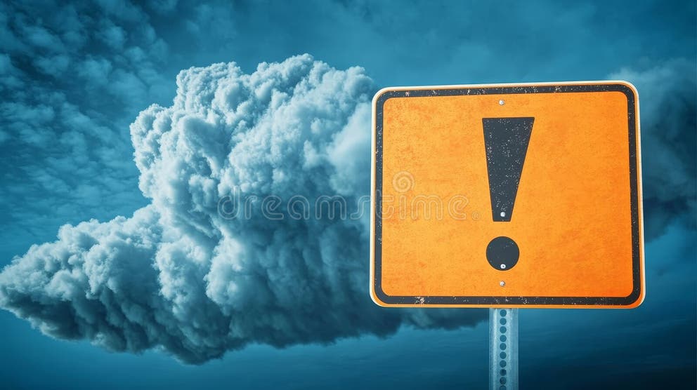 Dramatic Thunderstorm Approaching with Dark Clouds and Lightning ...