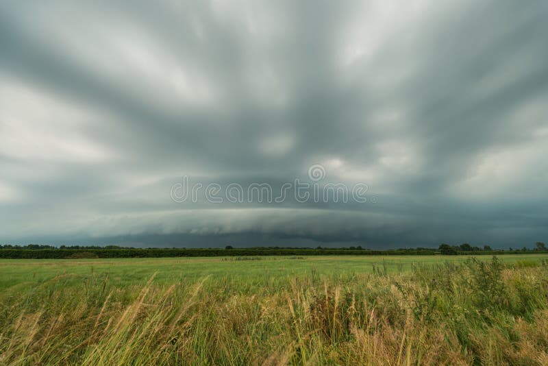 Dramatic Thunderstorm Clouds Near Dallas, Texas. these are Called ...