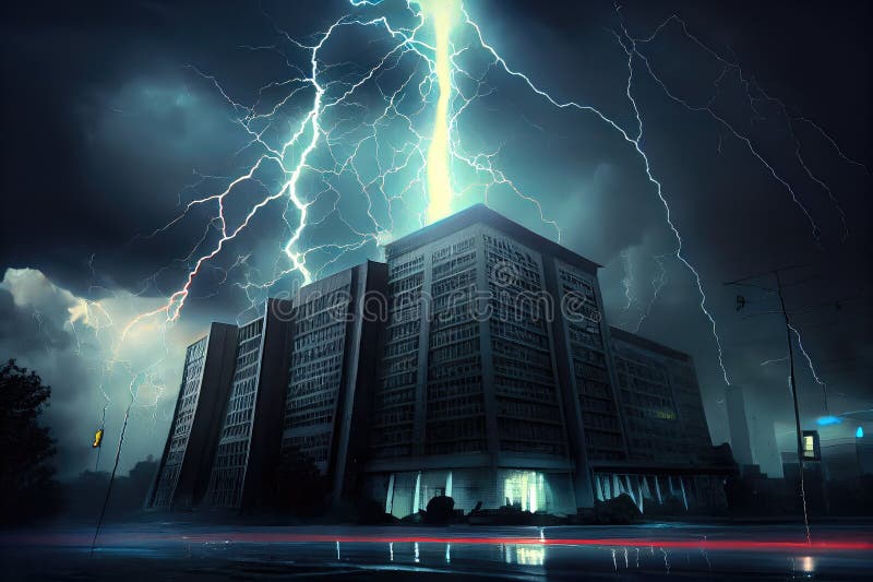 Lightning Creating Stock Illustrations – 641 Lightning Creating Stock ...