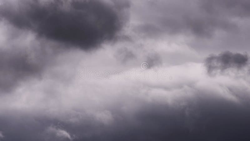 Time-lapse Capturing the Restless Dance of Storm Clouds As they Surge ...