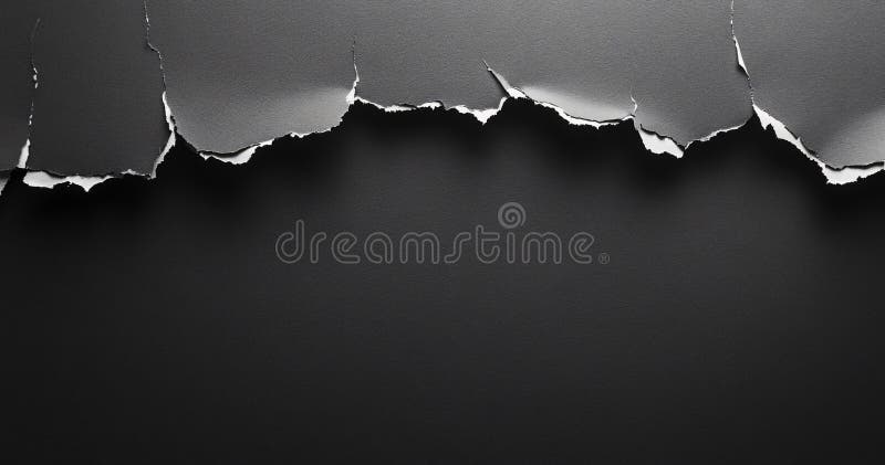 Dramatic Torn Black Paper Texture Background High Quality Image Stock ...