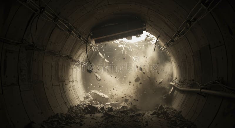 Tunnel Collapse with Debris and Dust Explosions after Underground ...