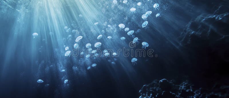 A Dramatic Underwater Close-up of the Great Blue Hole in Belize ...