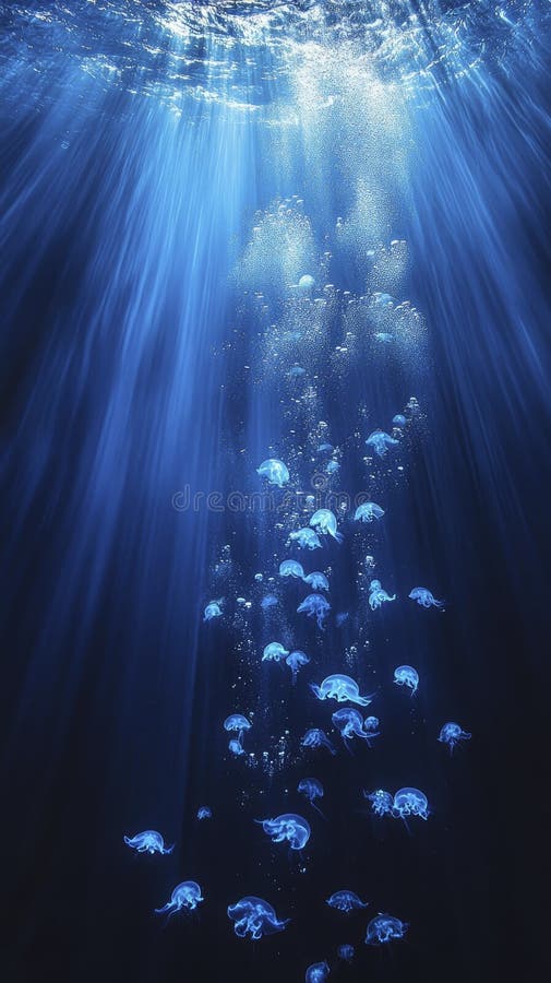 A Dramatic Underwater Close-up of the Great Blue Hole in Belize ...