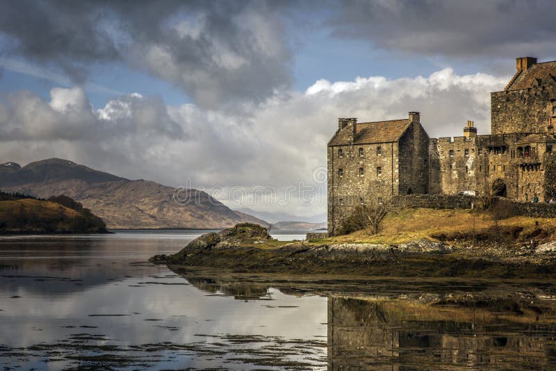 Dramatic View Eilean Donnan Castle Stock Photos - Free & Royalty-Free ...