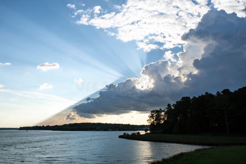 Half Sky with Cloud Covering Stock Illustration - Illustration of ...