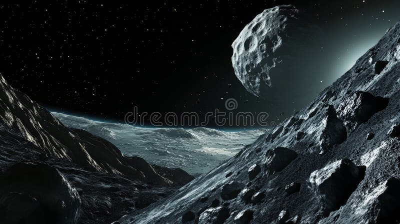 A Dramatic Visual of a Massive Asteroid Racing Toward Earth ...