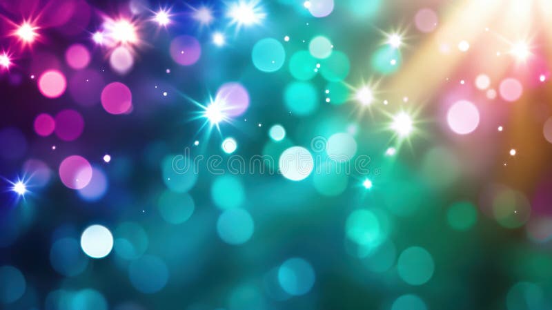 A Dramatic Visual with a Rich Emerald Green Optical Glow Quality. Stock ...