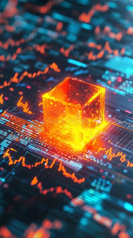 Dramatic Visualization of a Glowing MicroStrategy Logo Surrounded by ...