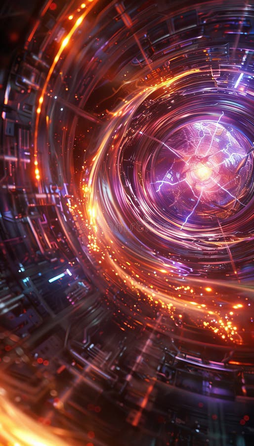 Dramatic Visualization of Thermonuclear Fusion Chamber with Intense ...