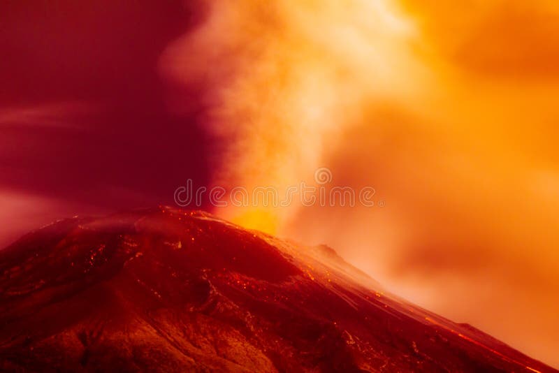 Volcanic eruption 3 stock photo. Image of black, volcanic - 1646014