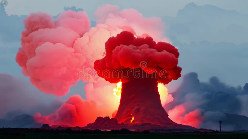 Dramatic Volcanic Eruption Releases Massive Ash Cloud Over Remote ...