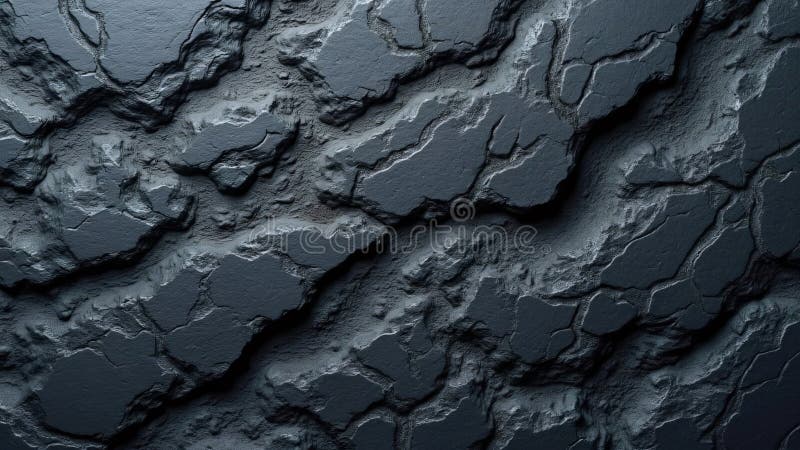 Dramatic Volcanic Rock Texture, Dark Grey Lava High Quality Image Stock ...