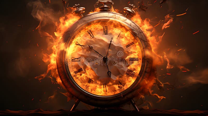 Scorched Clock Stock Illustrations – 17 Scorched Clock Stock ...