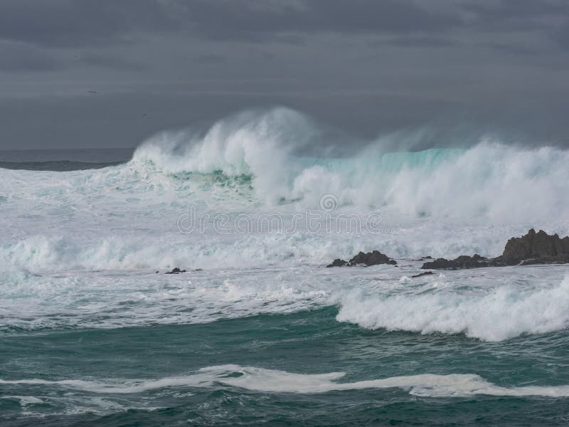 Dramatic waves stock image. Image of dramatic, waves - 83631081