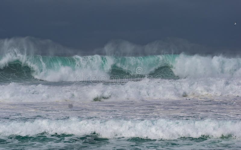 Dramatic waves stock photo. Image of surf, wave, pebble - 83631104