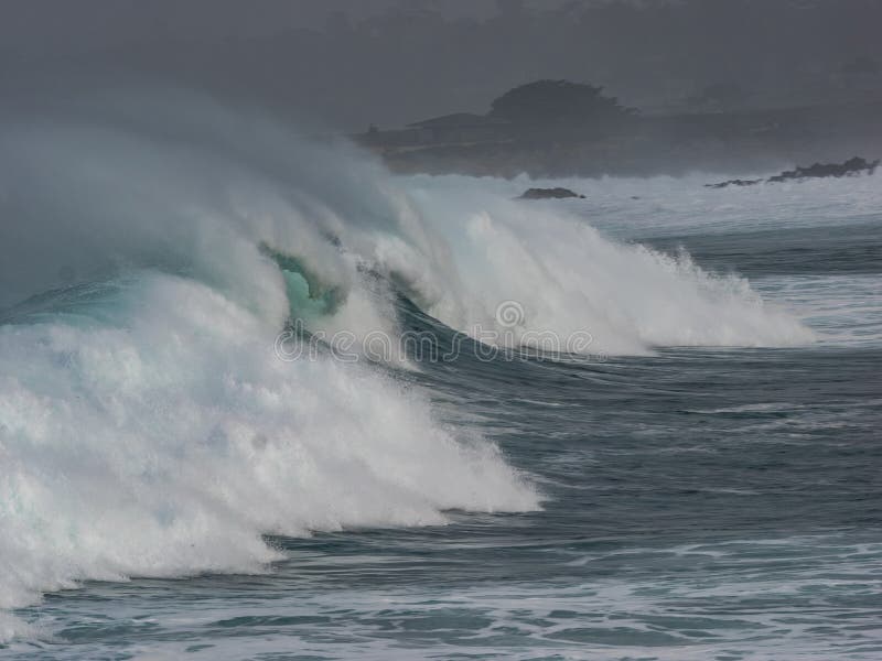Dramatic waves stock photo. Image of wave, surf, heavy - 83632918