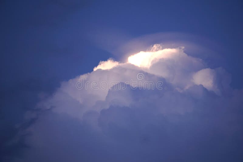 Dramatic Weather Clouds Forming Over Rice Fields and Native Trees at ...