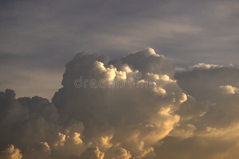Dramatic Weather Clouds Forming Over Rice Fields and Native Trees at ...
