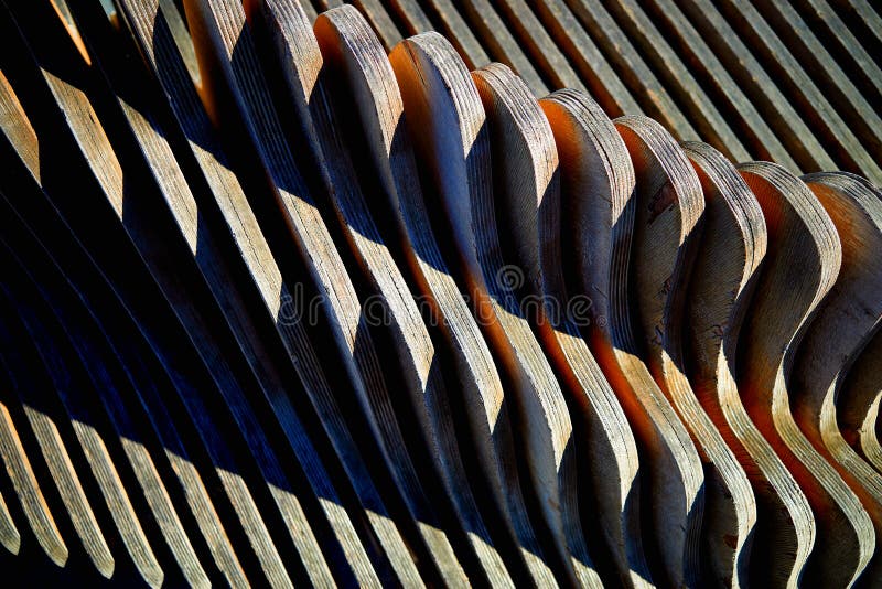 Dramatic Wooden Shapes Texture Background Stock Image - Image of beam ...