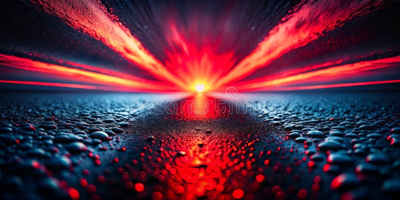 Dramatic Worms Eye View Abstract Black and Red Gradient Background for ...