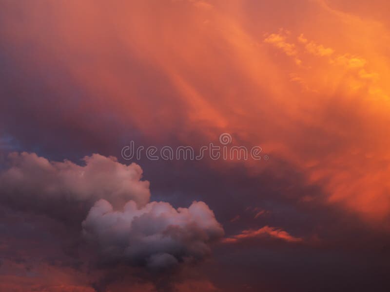 Dramatick sunset sky stock photo. Image of cloudscape - 195456166