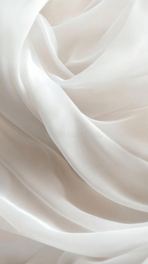 Drape and Flow, Sheer Fabric Textures Stock Illustration - Illustration ...