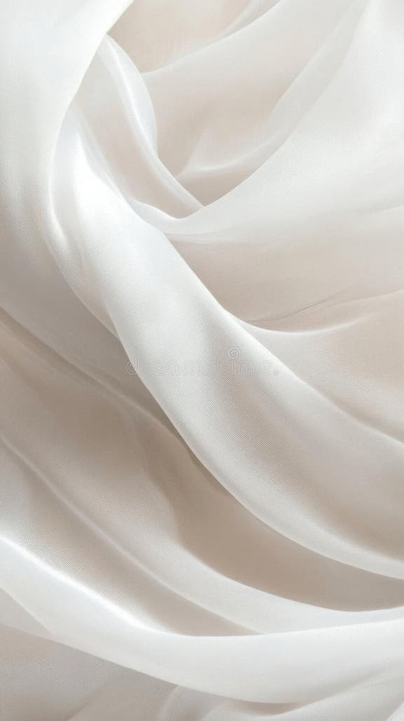 Drape and Flow, Sheer Fabric Textures Stock Illustration - Illustration ...