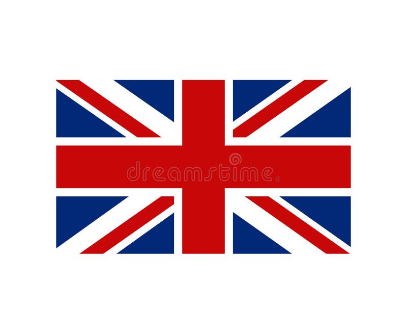 Drapeau du royaume-uni illustration de vecteur. Illustration du ...