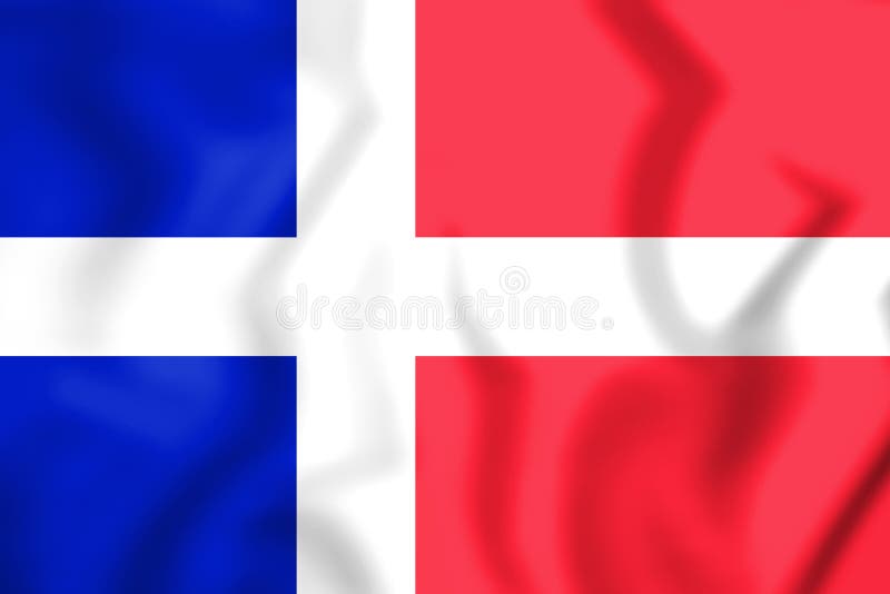 Drapeau 3D De Saar Protectorate 1947-1957 Illustration Stock ...