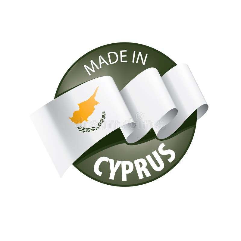 Drapeau De Chypre, Illustration Vectorielle Sur Fond Blanc Illustration ...