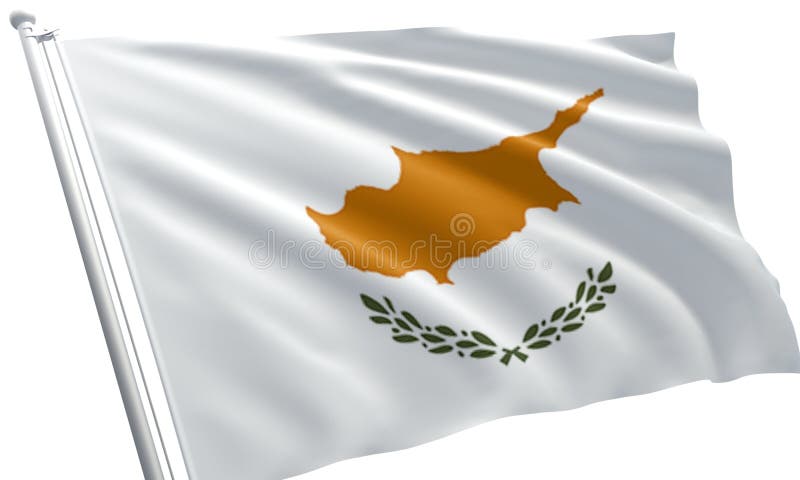 Drapeau de chypre illustration stock. Illustration du nation - 249241604