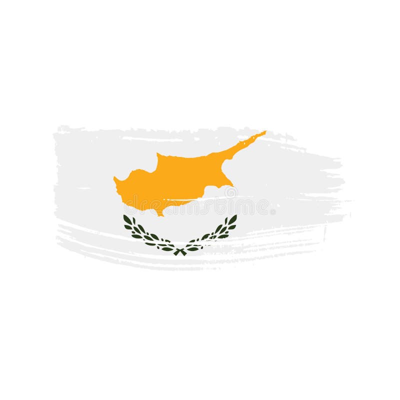 Drapeau De La Chypre, Illustration Illustration Stock - Illustration du ...