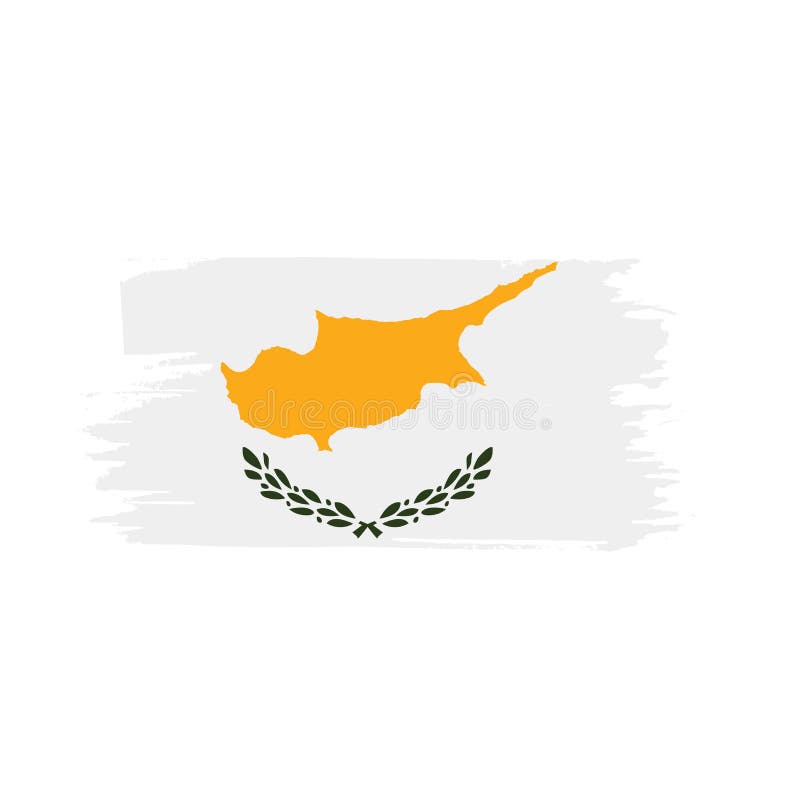 Drapeau De La Chypre, Illustration Illustration Stock - Illustration du ...