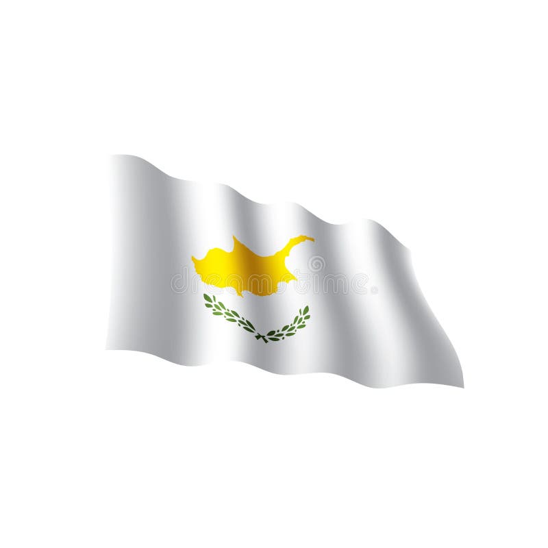Drapeau De La Chypre, Illustration Illustration Stock - Illustration du ...