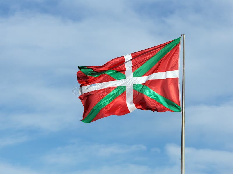 Drapeau de pays Basque image stock. Image du pays, basque - 39248373