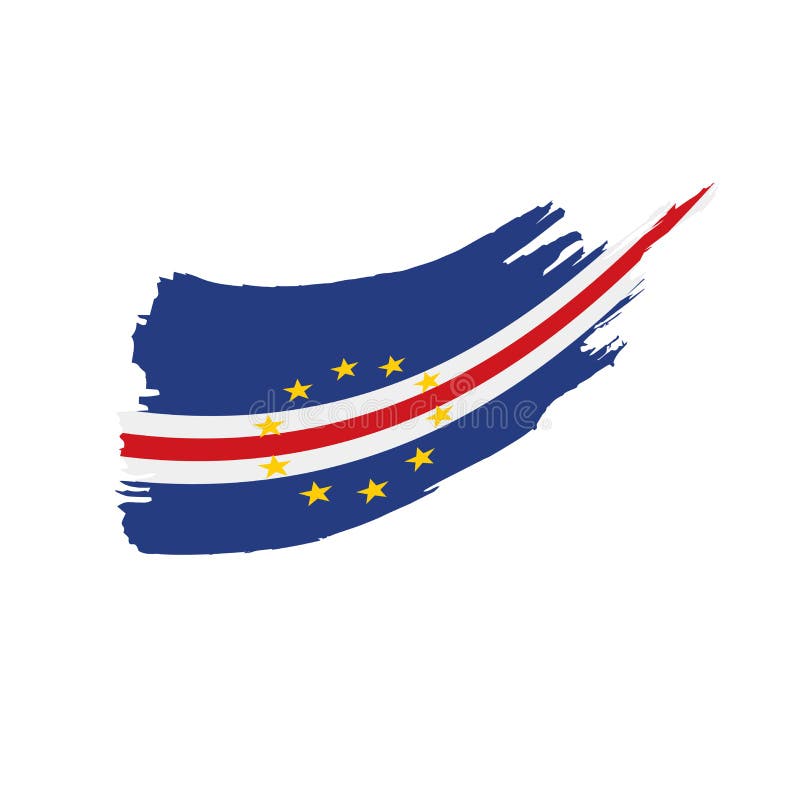 Drapeau Du Cap Vert, Illustration De Vecteur Illustration de Vecteur ...