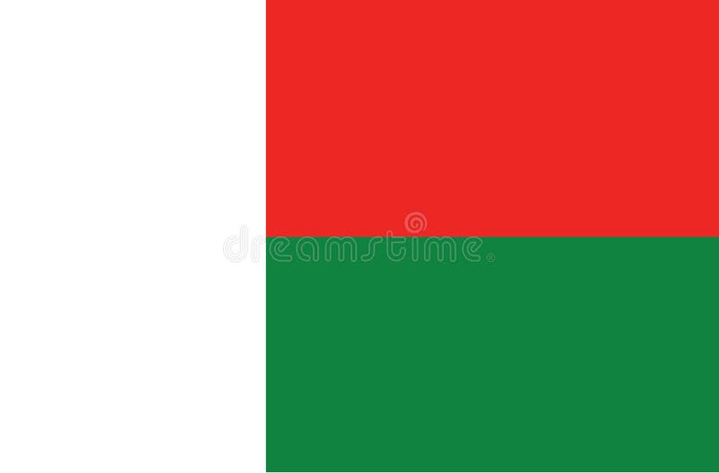 Drapeau du Madagascar illustration stock. Illustration du nationale ...