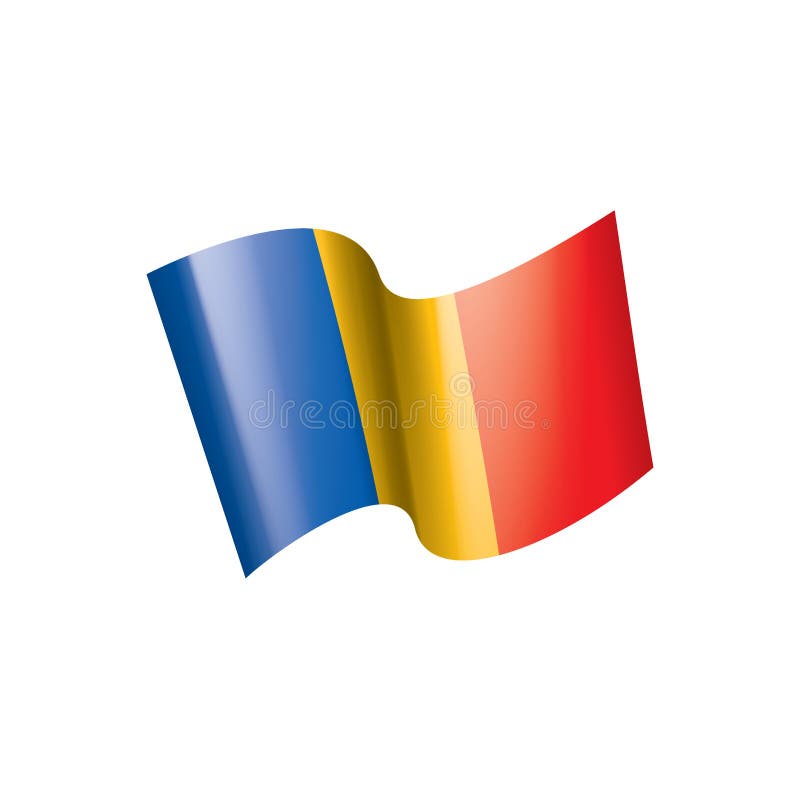 Drapeau Du Tchad, Illustration De Vecteur Illustration de Vecteur ...