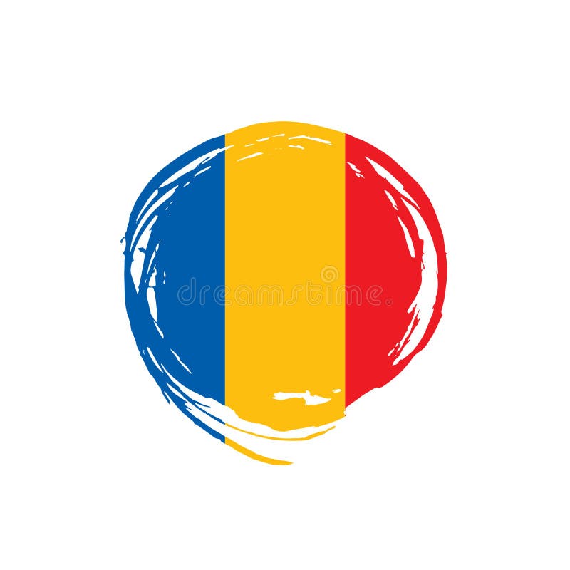 Drapeau Du Tchad, Illustration De Vecteur Illustration de Vecteur ...