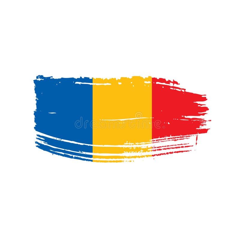 Drapeau Du Tchad, Illustration De Vecteur Illustration de Vecteur ...