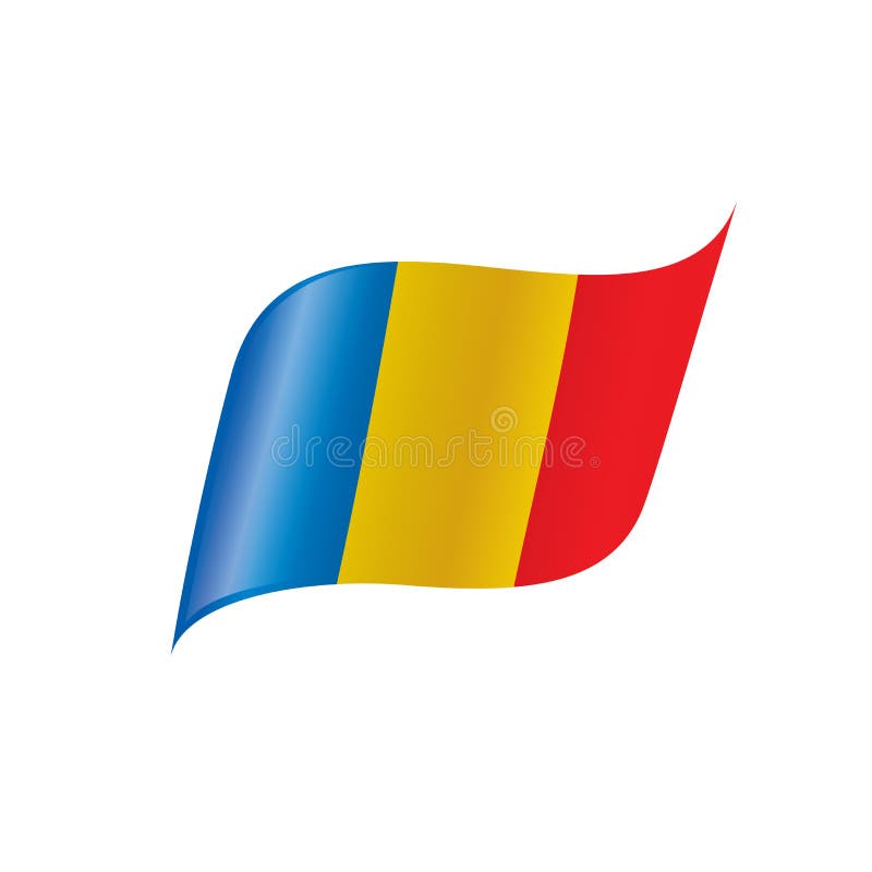 Drapeau Du Tchad, Illustration De Vecteur Illustration de Vecteur ...