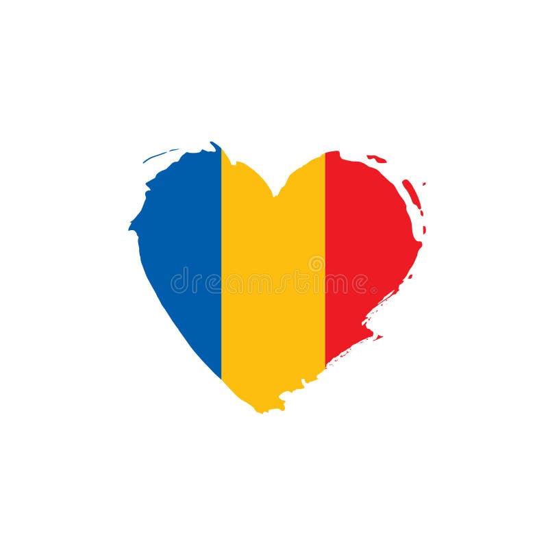 Drapeau Du Tchad, Illustration De Vecteur Illustration de Vecteur ...