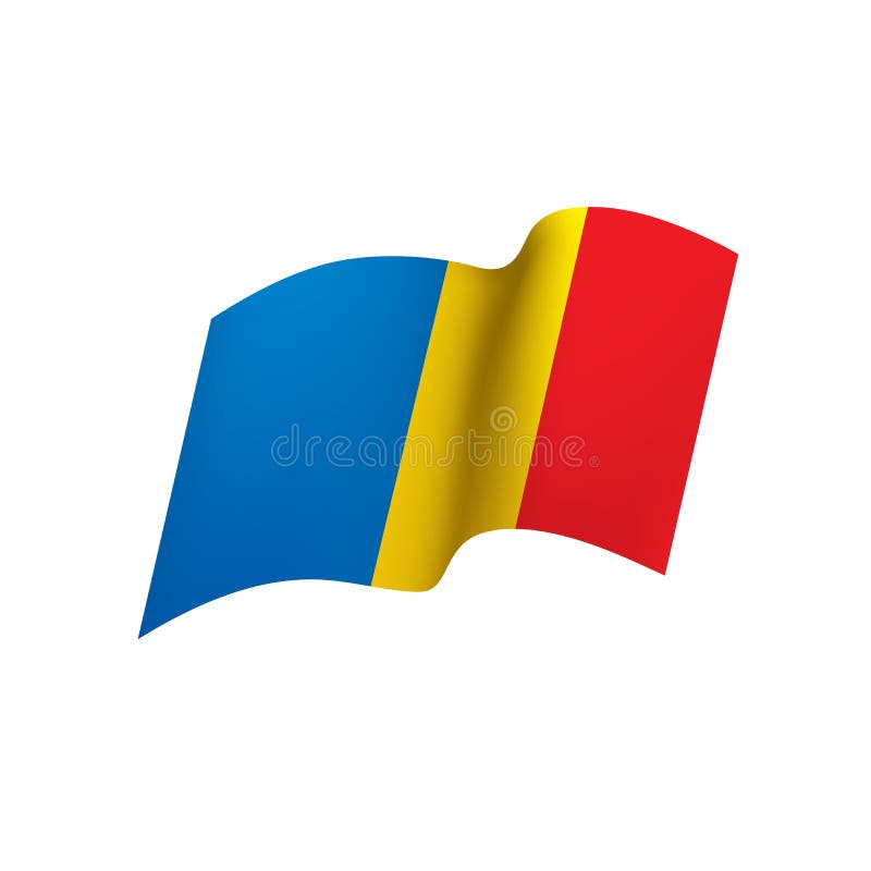 Drapeau Du Tchad, Illustration De Vecteur Illustration de Vecteur ...