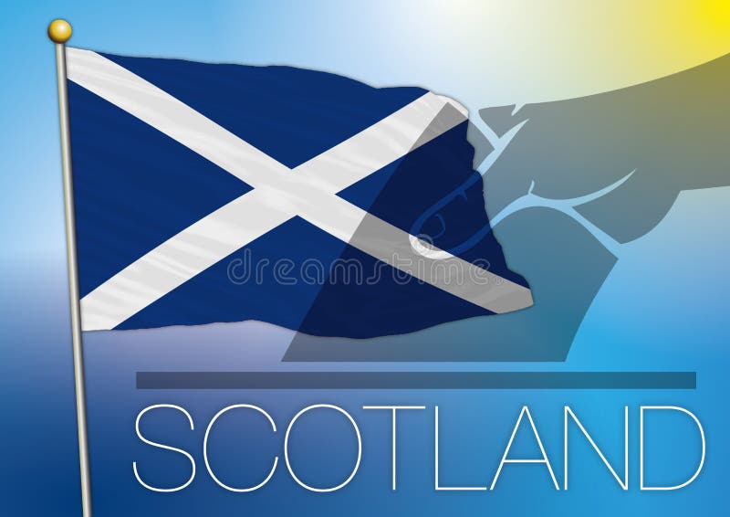Drapeau Et Symbole De L'Ecosse Illustration Stock - Illustration du ...
